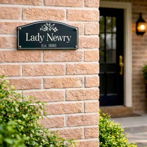 Heritage House Signs – Traditional, Custom & Durable – SW2 House Number ...