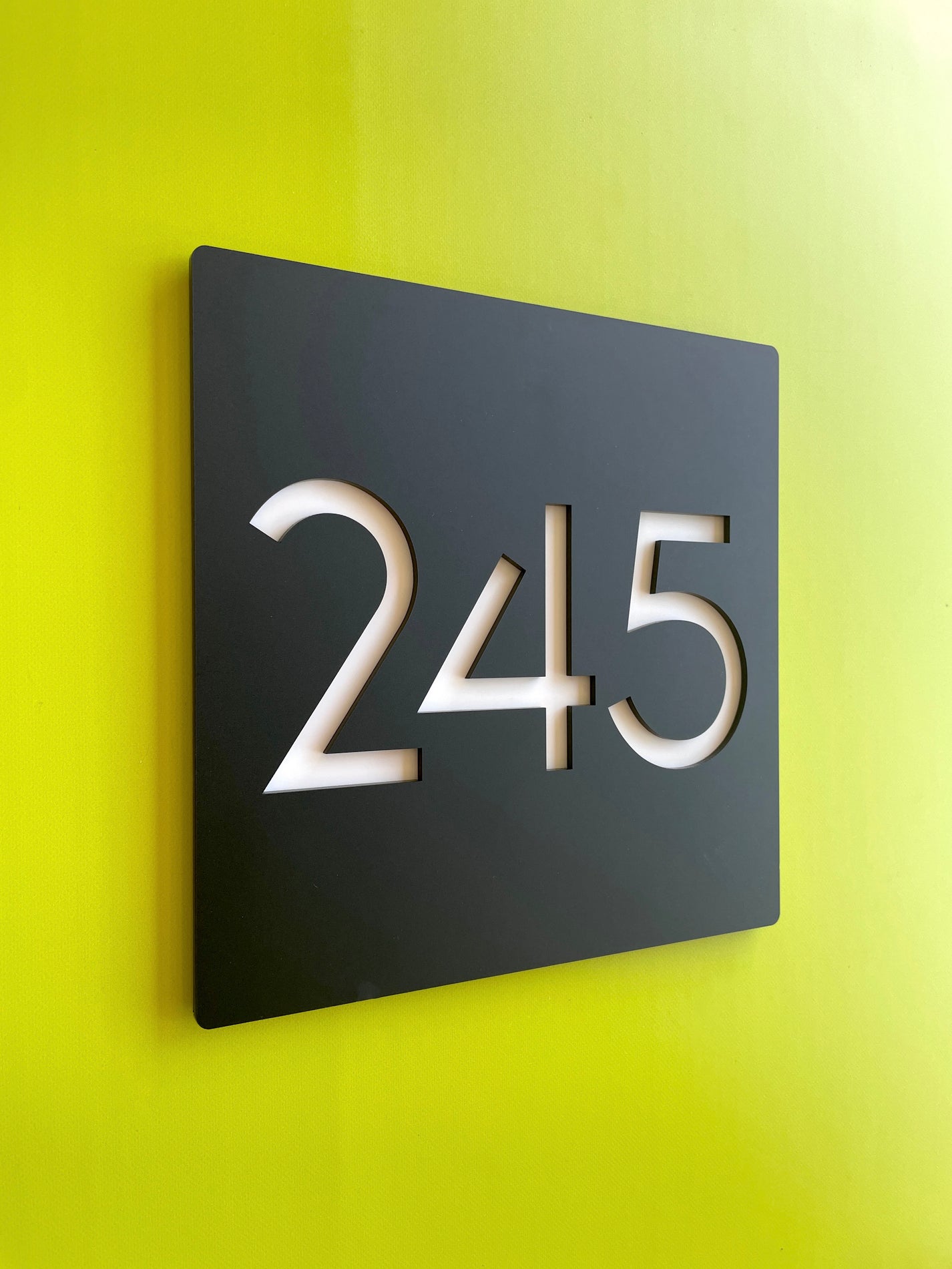 House Number Signs - Australian Made - Prisma 1 | SW2 – SW2 House ...